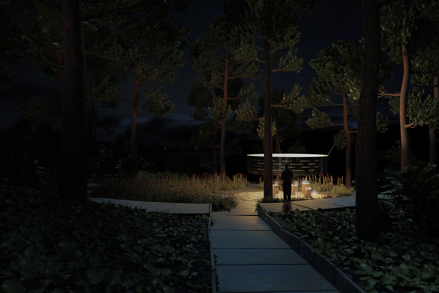 3RW wins the competition to design memorial on Utøya. | 3rw