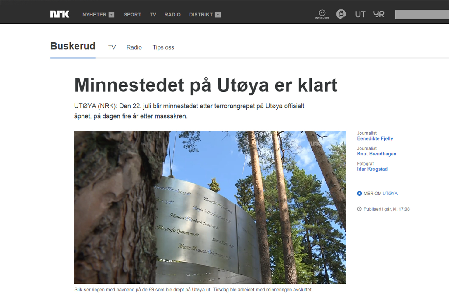 Open day at the memorial today | 3rw